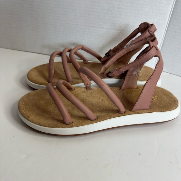 Clarks | Shoes | Clarks Jemsa Style Womens Light Pink Strappy Sandals ...